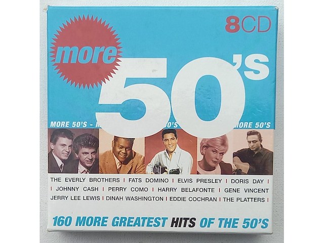 Various – More 50`s - 160 Hits Of The 50`s (8 CD)