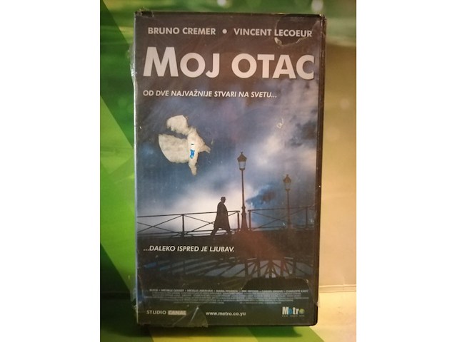 Moj Otac - Bruno Cremer / VHS / NOVO / u Celofanu