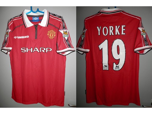 Manchester United dres 1999-2000 Dwight Yorke 19