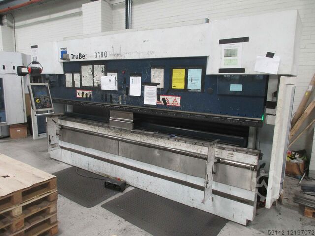 4m x 180ton cnc pressbrake
TRUMPF TruBend 3180