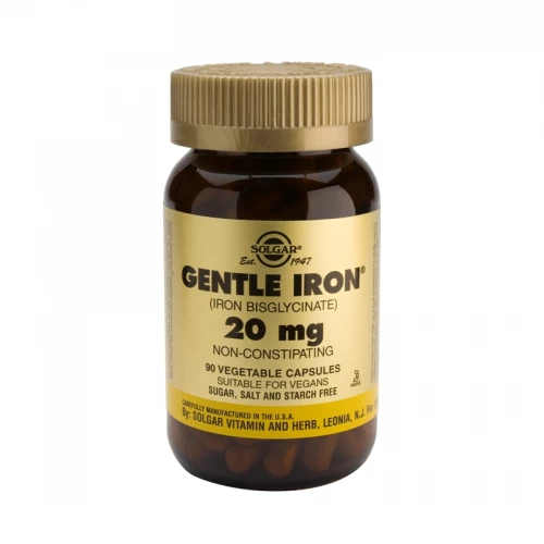 Solgar Gentle Iron (Gvožđe) 20mg 90 kapsula