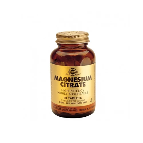 Solgar MAGNEZIJUM CITRAT 200mg 60 tableta