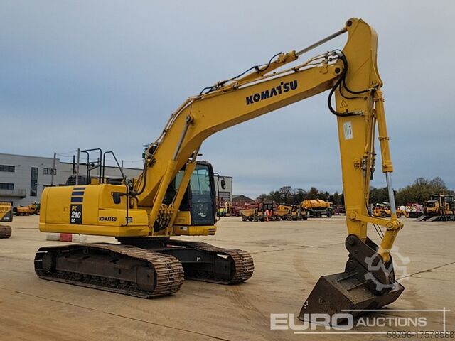 Bager za puzanje
Komatsu PC210LC-10