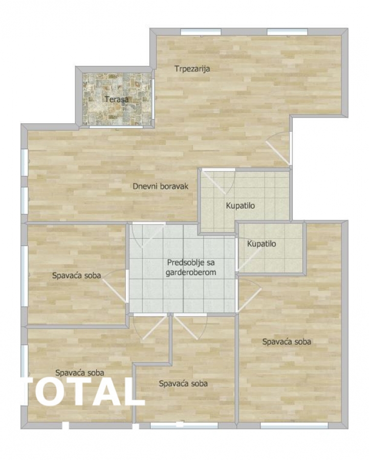 NOVI SAD - TELEP - 135. 00 m2