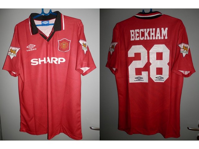 Manchester United dres 1994-95 David Beckham 28