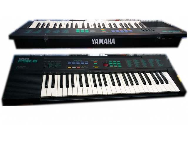 YAMAHA PSR-6 (4 oktave VELIKIH dirki, FM zvuci, FM ritm