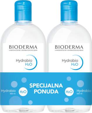 Bioderma Set Hydrabio Micelarna voda, 500 ml x 2