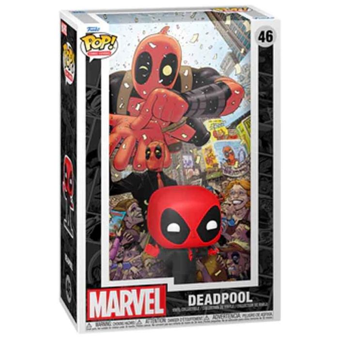 Figura Funko POP! Comic Cover Marvel - Deadpool (2025) #1 Deadpool in Black Suit