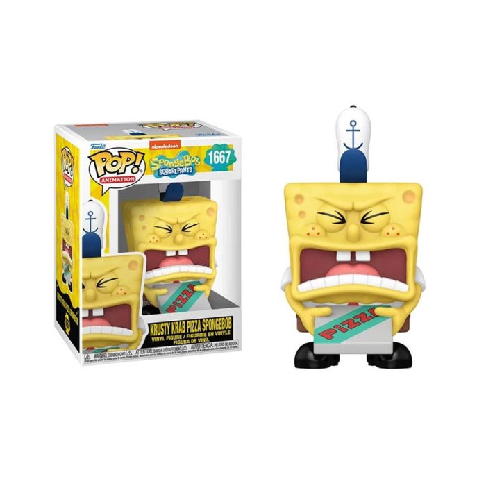 Figura Funko POP! Animation: SpongeBob SquarePants - Krusty Krab Pizza SpongeBob