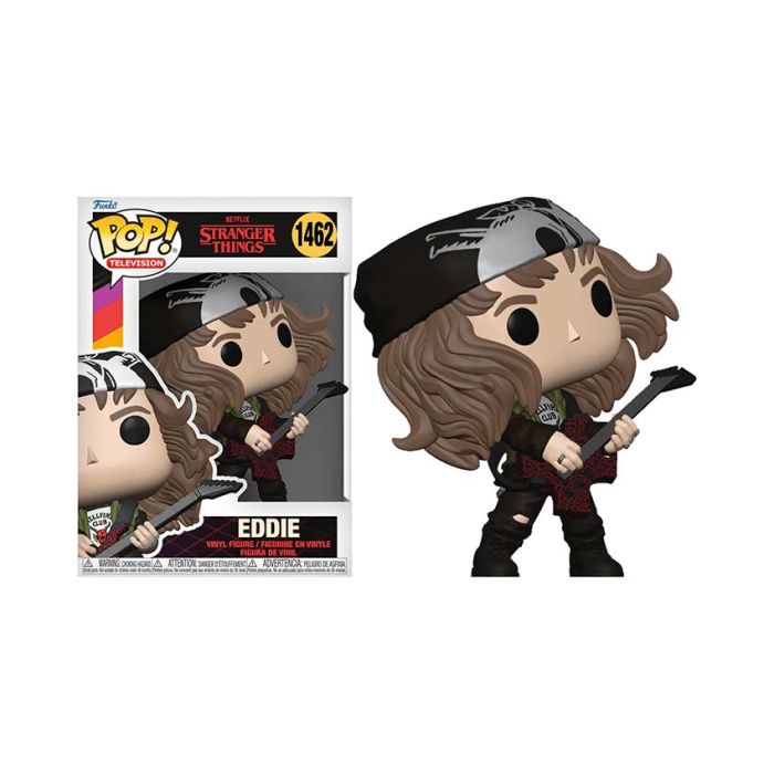 Figura Funko POP! TV: Stranger Things - Eddie (Hunter) (with Guitar)