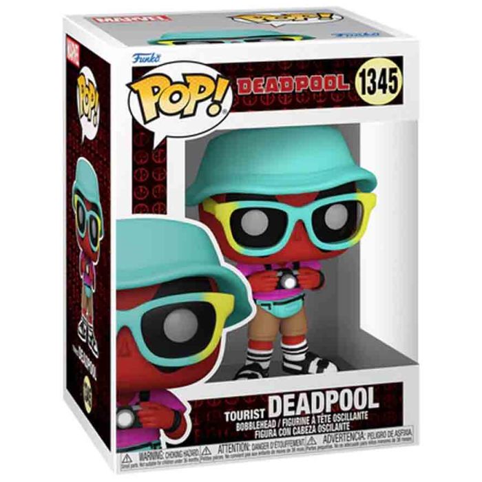 Figura Funko POP! Marvel: Deadpool - Tourist