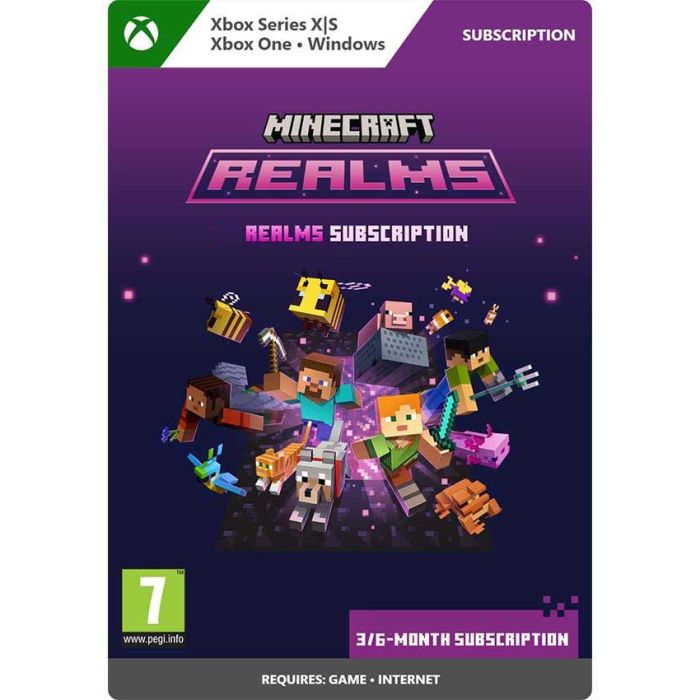 Minecraft Realms (XBOX/PC) / Digitalna pretplata