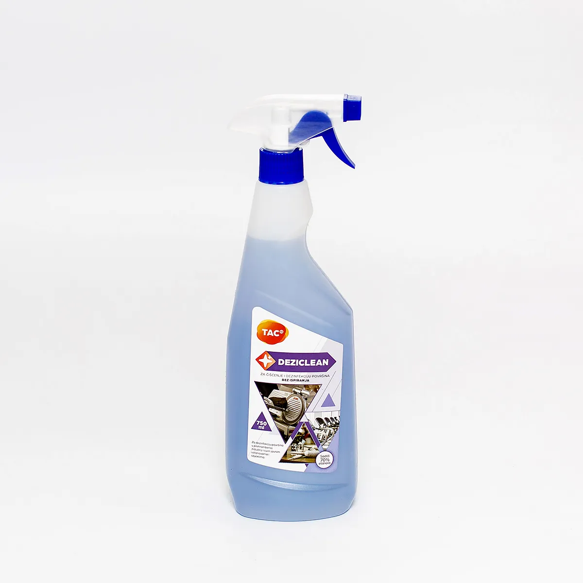 Deziclean 750 ml – Vaša Zaštita Protiv Bakterija i Virusnih Mikroorganizama