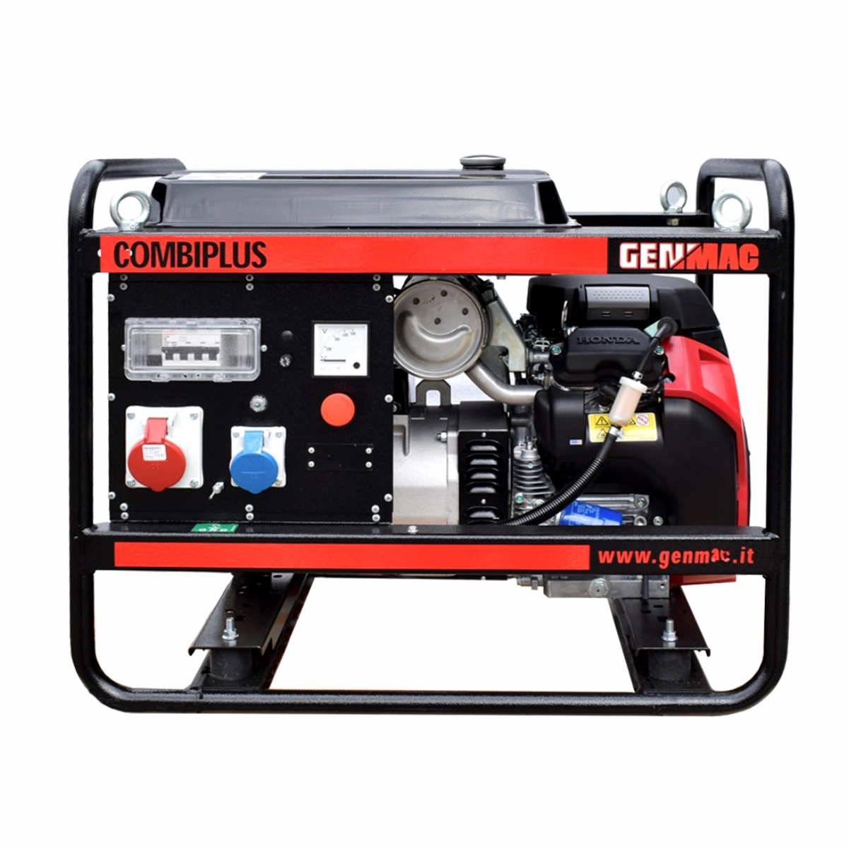 GenMac benzinski agregat G15000HEO, 12.2kW/4.6kW - 400V/230V motor Honda GX690