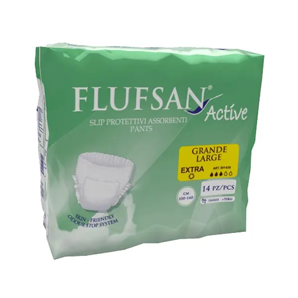 Flufsan pelene gaće L <70kg