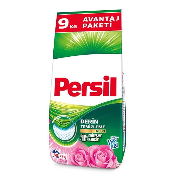 Prašak za veš Persil 9kg – Ruža (60 pranja)