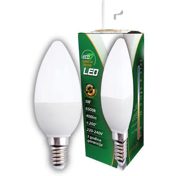 Led sijalica Eco Lumax e14 5w 6500k (hladno bela)