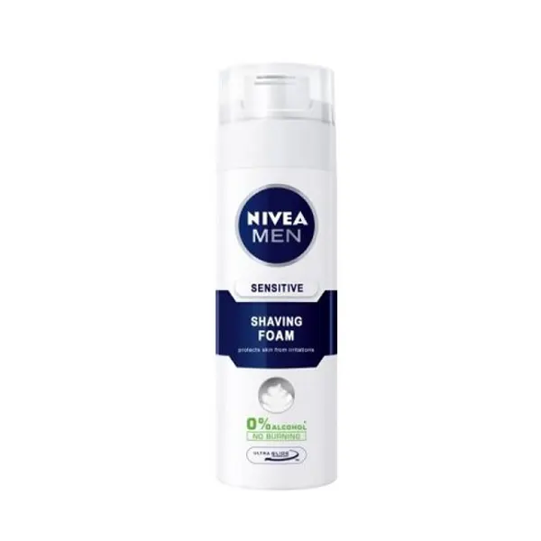 Pena za brijanje Nivea 200ml 0% alcohol