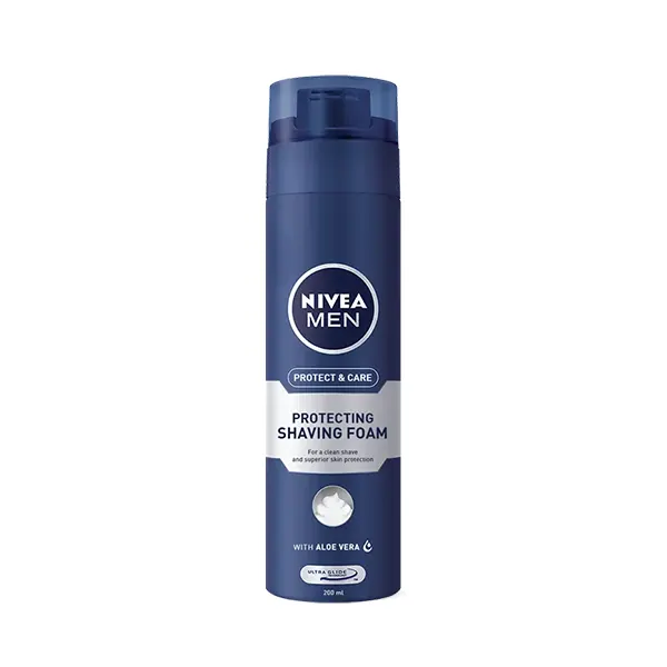 Pena za brijanje Nivea 200ml Protect and Care (Aloe Vera)