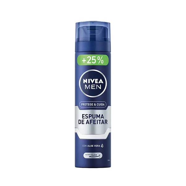 Pena za brijanje Nivea 200ml+50ml Protect and Care (Aloe Vera)