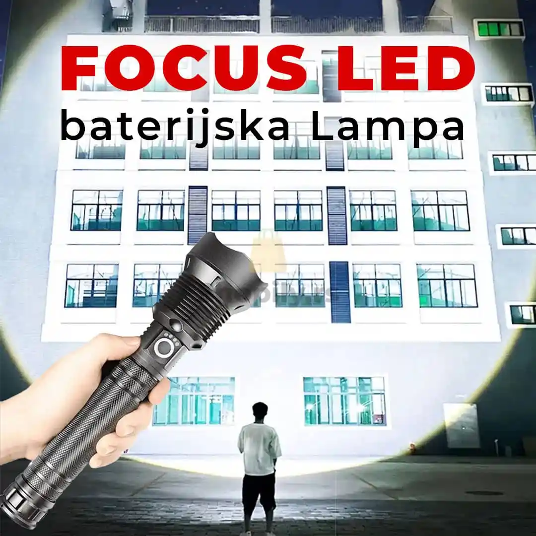 Focus LED baterijske lampe na punjenje