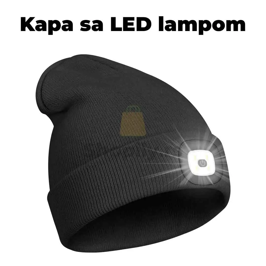 Kapa sa led lampom