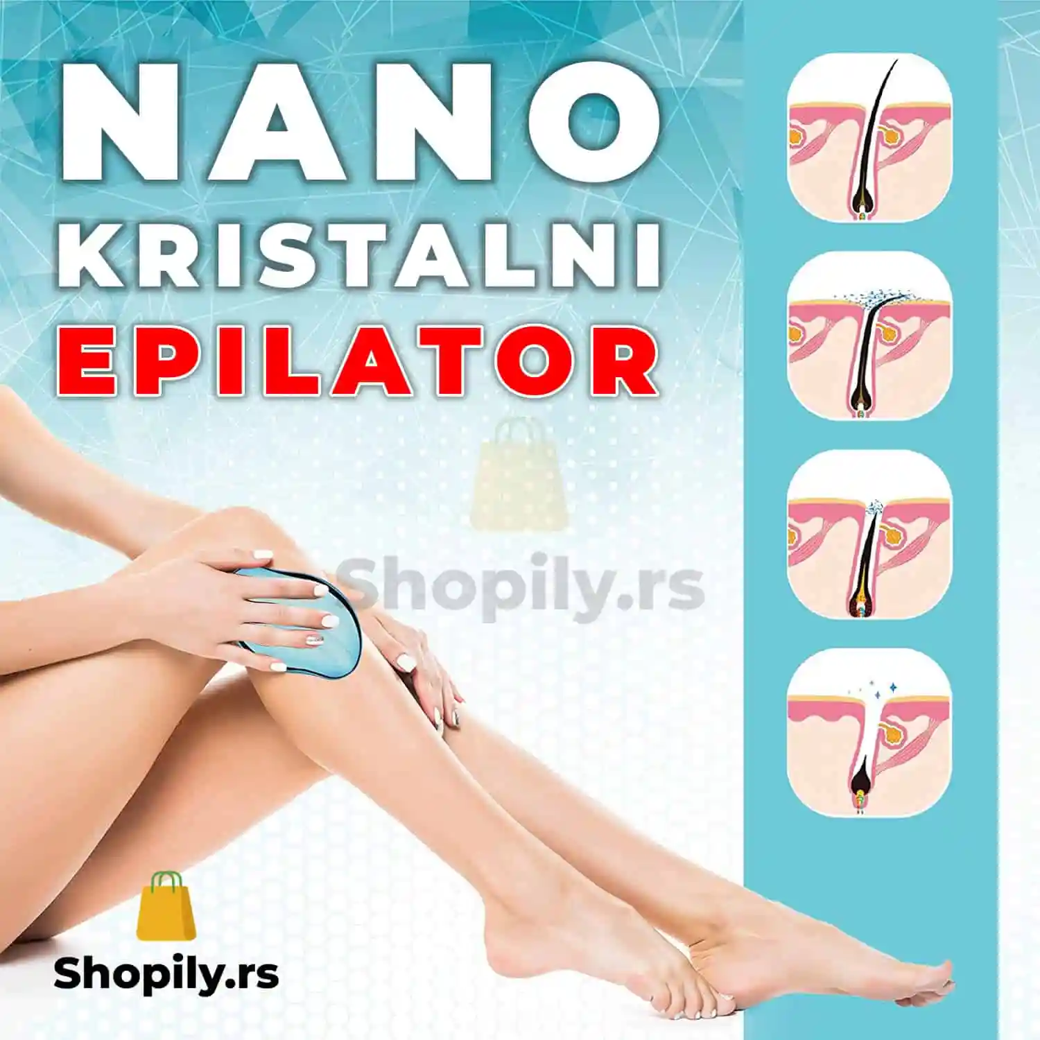 Nano Kristalni Epilator