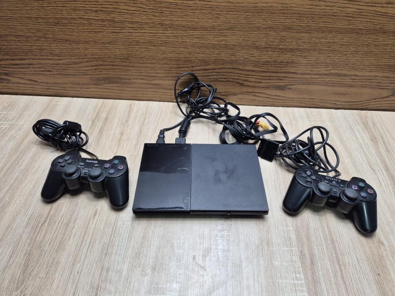 Sony PlayStation 2 Slim SCPH-90004 Konzola+oprema Br 1