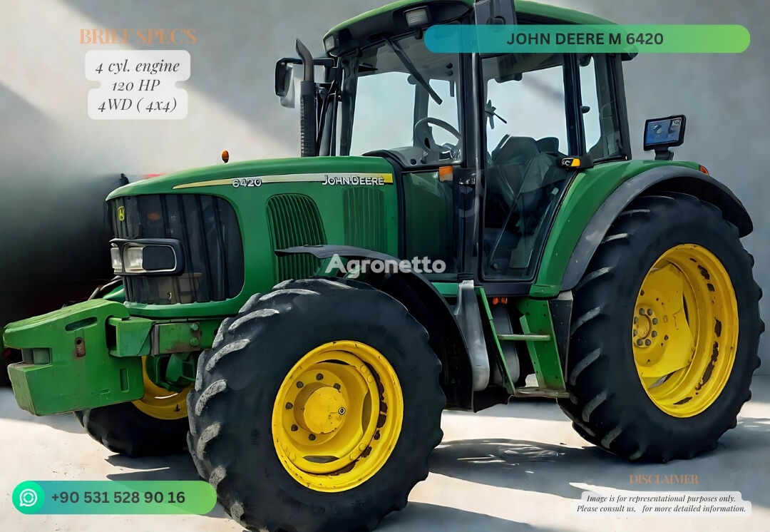 John Deere 6420 traktor točkaš