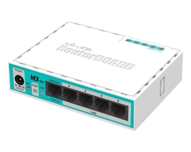 MIKROTIK RouterBOARD RB750R2 HEX LITE ruter