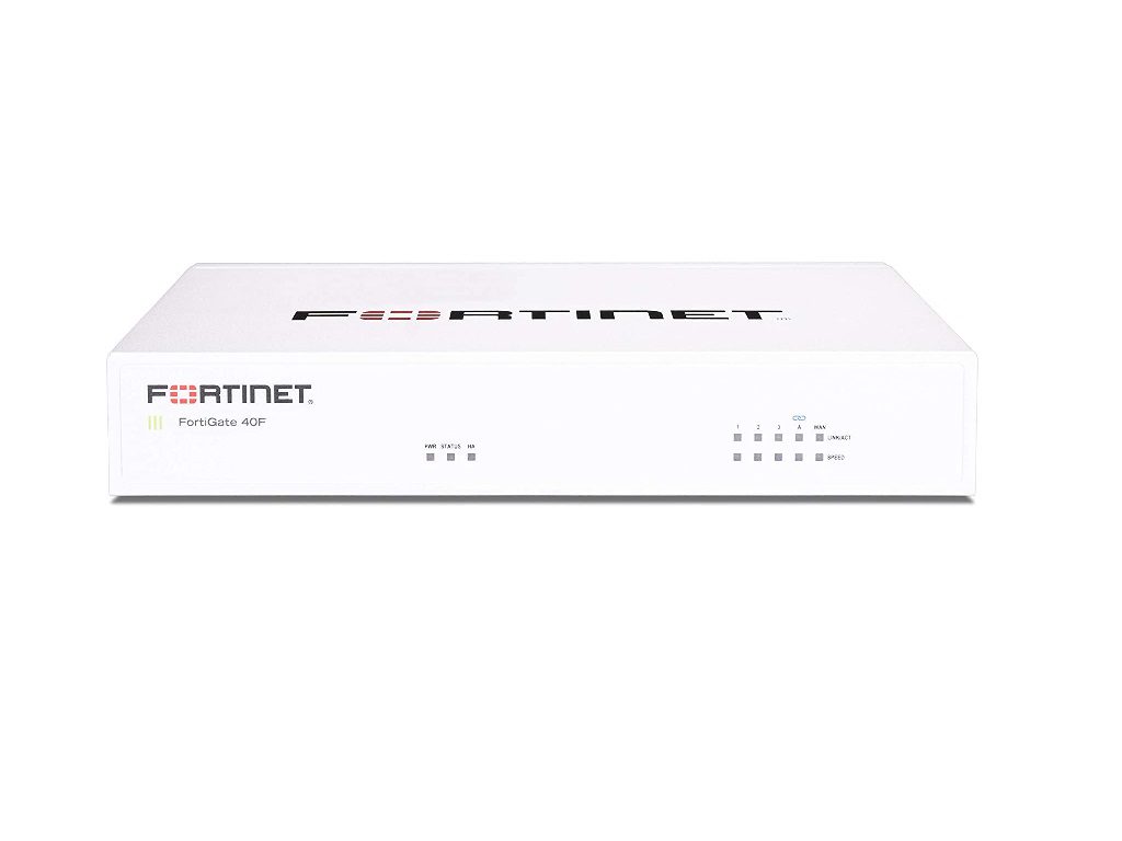 Ruter FORTINET FG-40F/1xWAN RJ45/4 x GE RJ45 Ethernet Ports/1XUSB port/1x console port