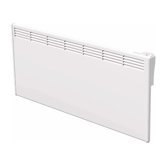 Panelni Norveški Radijator Norveški Beha P12, 1250 W, 10-12 m², Bela