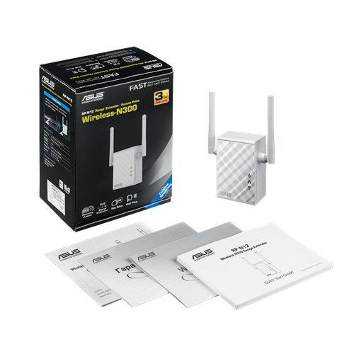 Ekstender dometa ASUS RP-N12 Wi-Fi/N300/300Mbps/2 externe antene