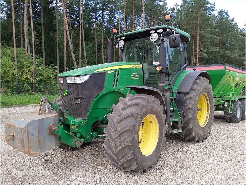 Prodaje se John Deere 7230R traktor točkaš na aukciji