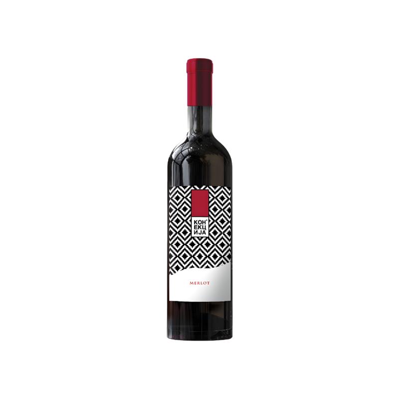 Vino Konekcija Merlot 0.75L Krstašica