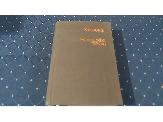 Psiholoski tipovi/K.G.Jung