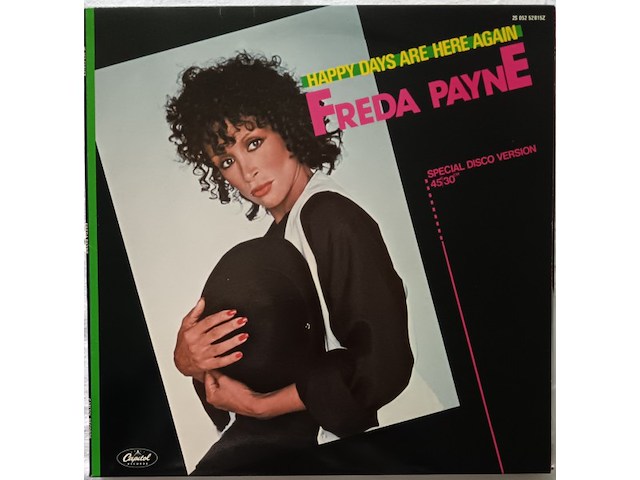 FREDA  PAYNE  -  HAPPY DAYS ARE HERE AGAIN