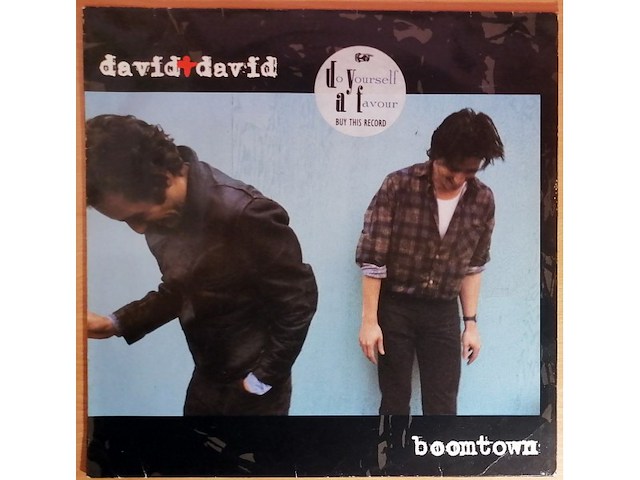 LP DAVID + DAVID - Boomtown (1986) Germany, VG+/NM