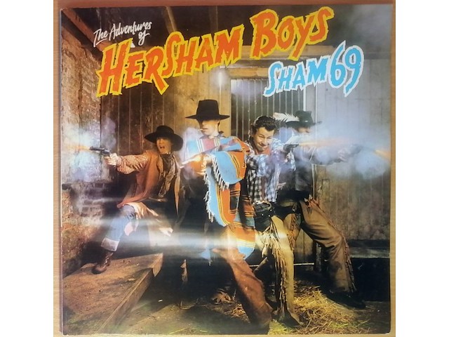 LP SHAM 69 - The Adventures Of Hersham Boys (1979) MINT