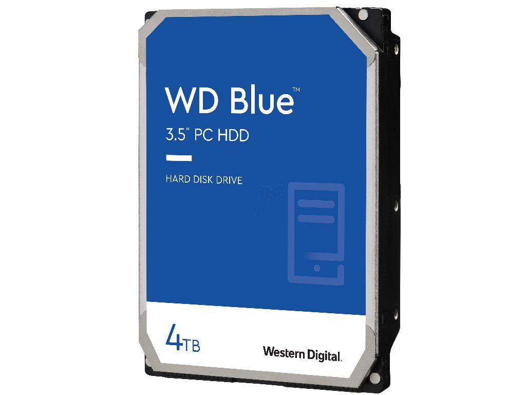 Hard disk WD WD40EZAZ interni/4TB/SATA3/35″/5400rpm/256MB/plava