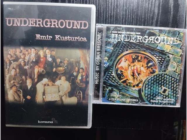 Underground dvd + cd Film + muzika iz filma