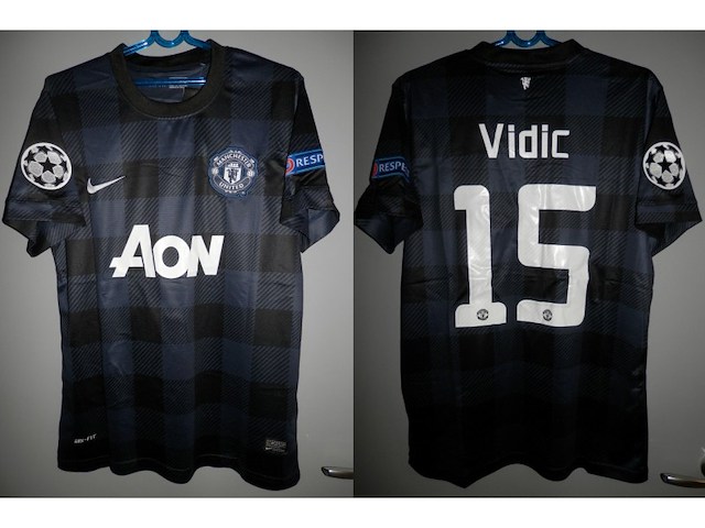 Manchester United dres 2013-14 Nemanja Vidić 15