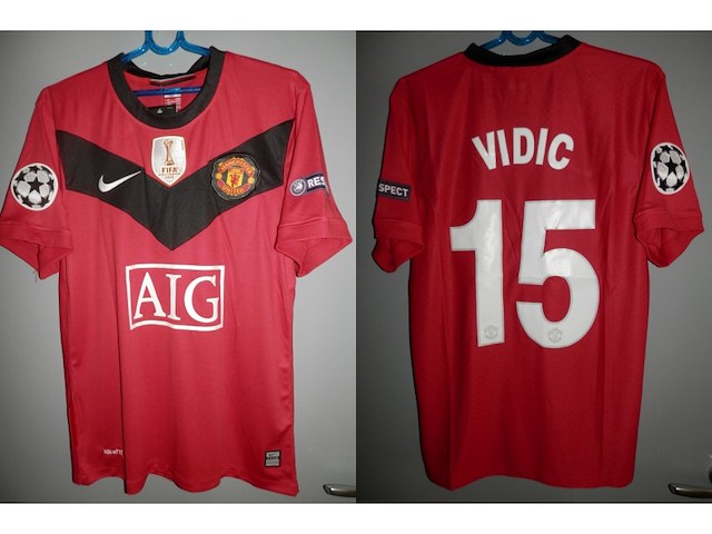 Manchester United dres 2009-10 Nemanja Vidić 15