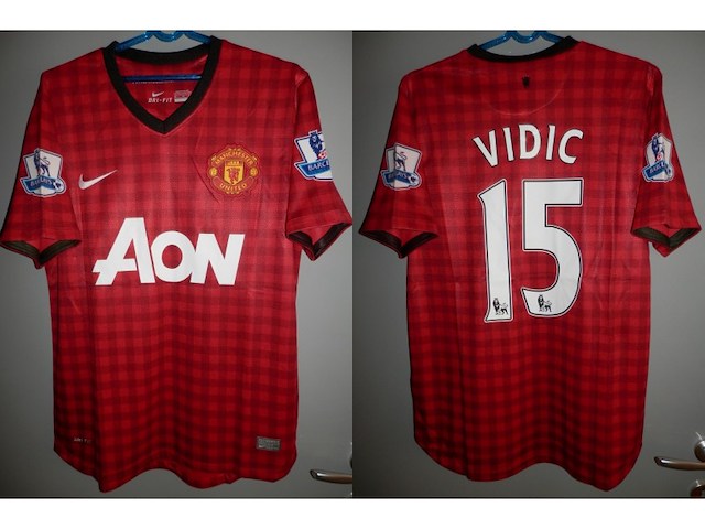 Manchester United dres 2012-13 Nemanja Vidić 15