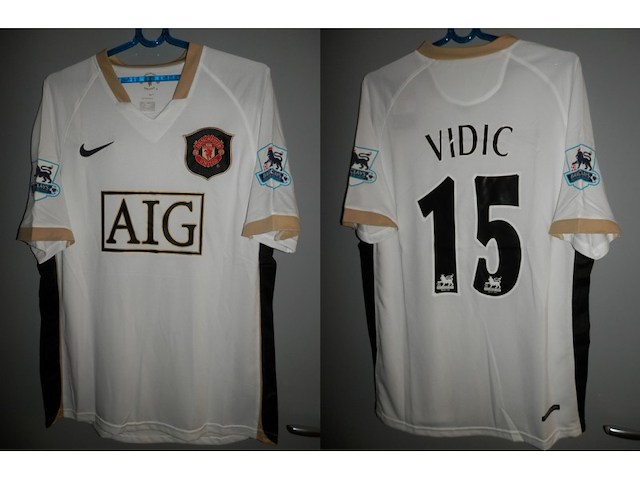 Manchester United dres 2006-07 Vidić 15 (Gostujući)