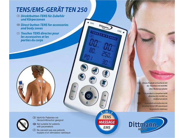 TENS  EMS aparat Dittmann TEN 250