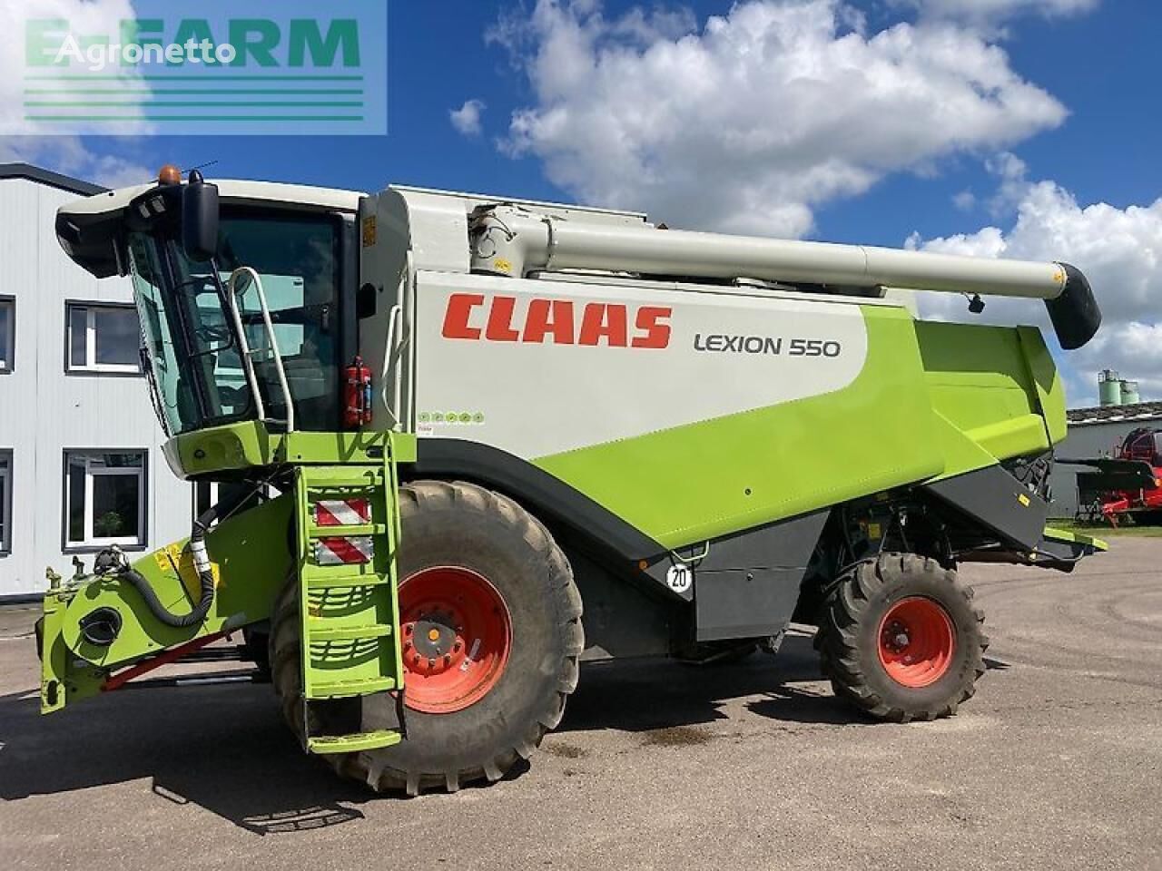 Claas lexion 550 kombajn za žito