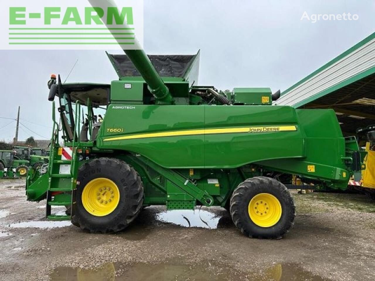 John Deere t 660 kombajn za žito