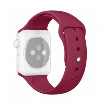 Narukvica Moye za Apple Watch Silicone Strap 44/ 45/ 49 mm claret