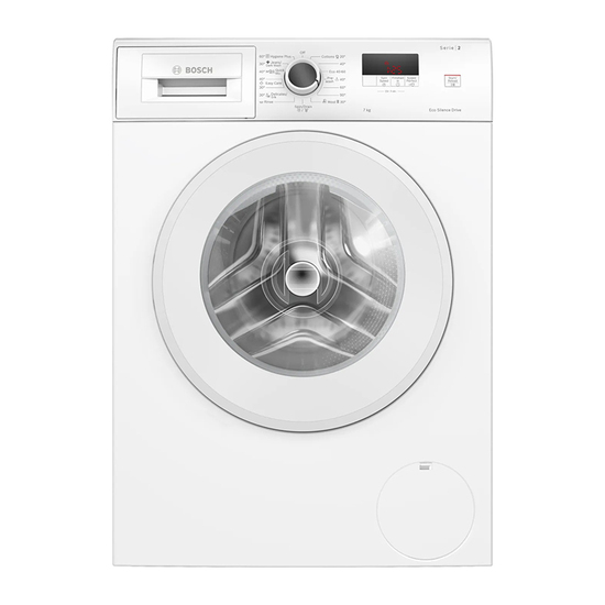 Mašina za pranje veša Bosch WGE02200BY, 1200 o/min, 7kg veša, Inverter